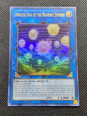 YuGiOh! - Hieratic Seal of the Heavenly Spheres GFTP-EN053 Ultra Rare ...