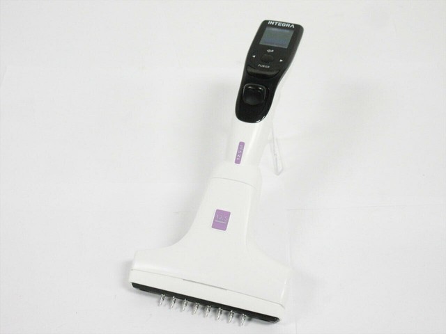 INTEGRA 4721 8 CHANNEL VOYAGER 12.5 uL ELECTRONIC PIPETTE ADJUSTABLE ...