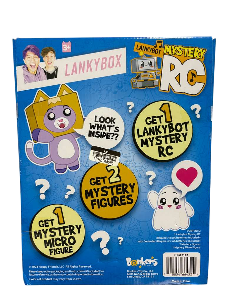 LANKYBOT MYSTERY RC SET, NEW-FREE SHIPPING! | eBay