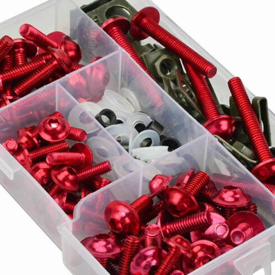 Complete Fairing Bolt Screws Kit Fit For Kawasaki Ninja ZX6R 7R ZX9R ...