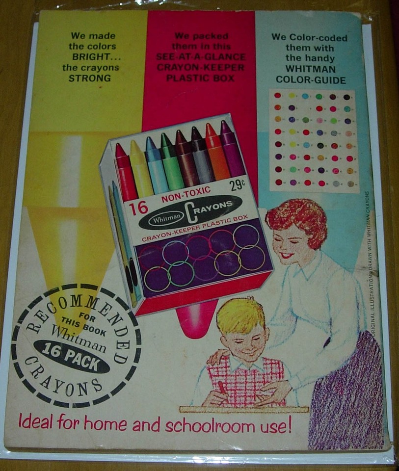 STINGRAY COLORING BOOK WHITMAN 1966 GERRY ANDERSON SUPERMARIONATION | eBay