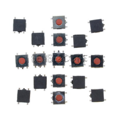 100PCS 6*6*2.5mm Touch Push Button Switch Tact Switch Micro 4-Pin SMD ...