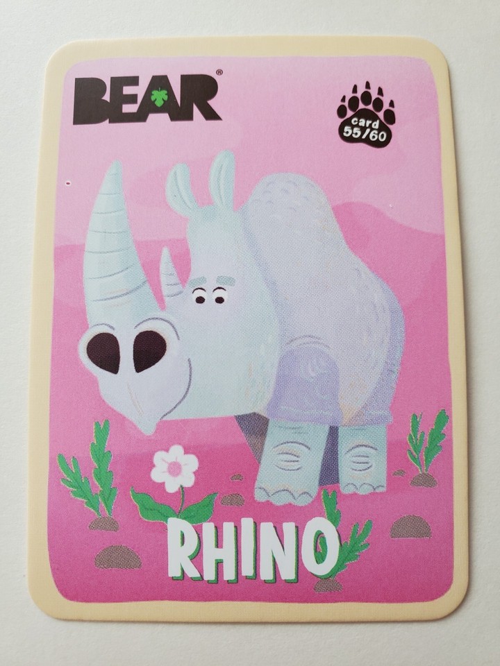 Bear's Collectible Animal Cards from Bear Fruit Rolls | eBay
