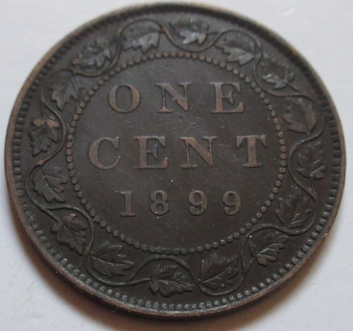 1899 Canada Large Cent Coin. NICE GRADE .RJ . | eBay