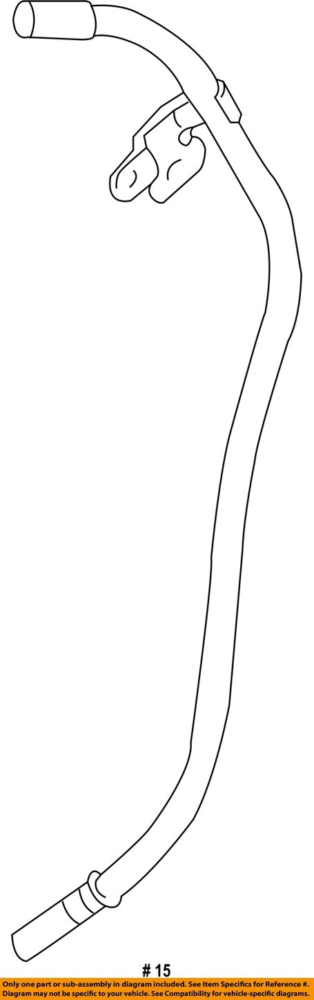 2006-2010 HUMMER H3 3.5 3.7 ENGINE OIL DIPSTICK TUBE PIPE NEW GM ...