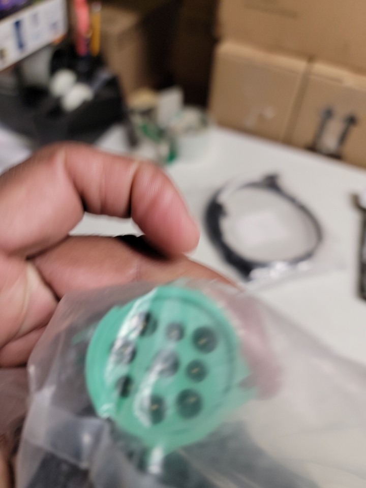 J1939 Male to J1939 Female to DB15 Female Splitter Cable for Truck ELD ...