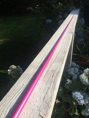 7' MTK Pink 12/20 Med Action Fishing Rod Blanks #9 Tip 17mm But | eBay