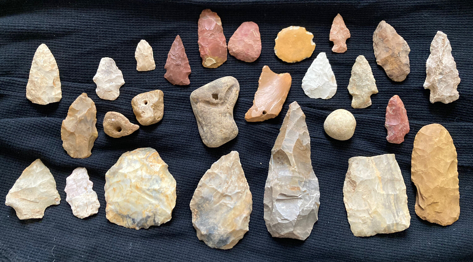 26 Artifacts, Native American, Indian, Clay County, Arkansas - International Society of Hypertension