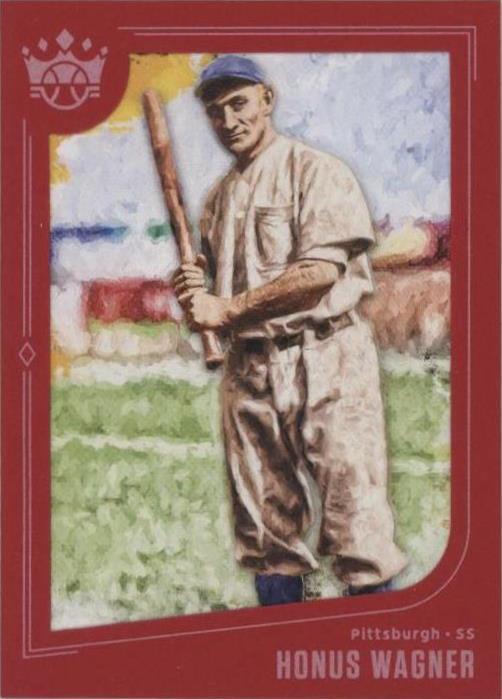 2019 Panini Diamond Kings - Honus Wagner #27 Red Framed for sale online ...