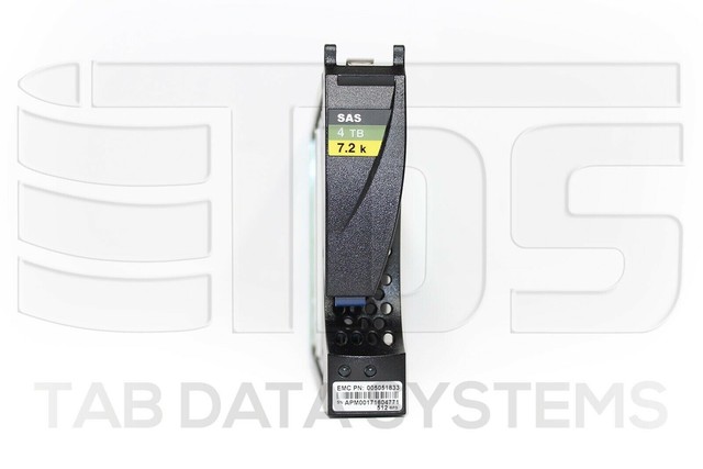 EMC Data Domain 005051833 4TB 7.2K 3.5" 6Gbps SAS HDD for ES30 ...