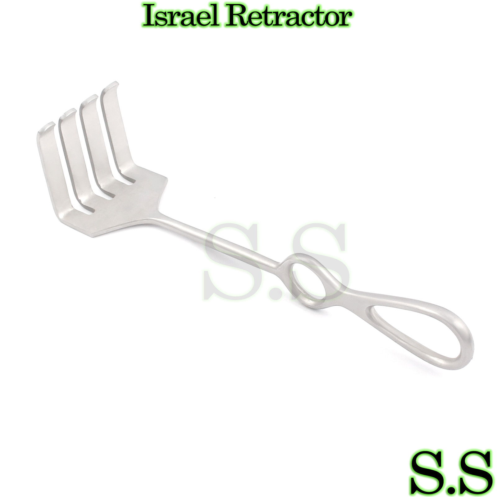 Pack of 2 Israel Retractors 9", Blunt Prongs Surgical Instruments | eBay