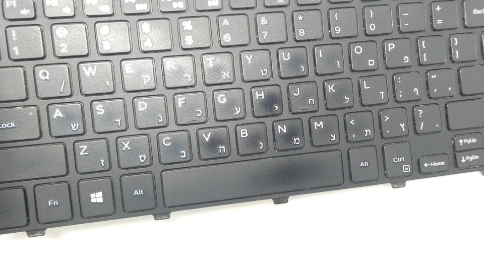 Dell Vostro 5459 Inspiron 5447 / 5448 / 5458 Keyboard Hebrew Layout ...