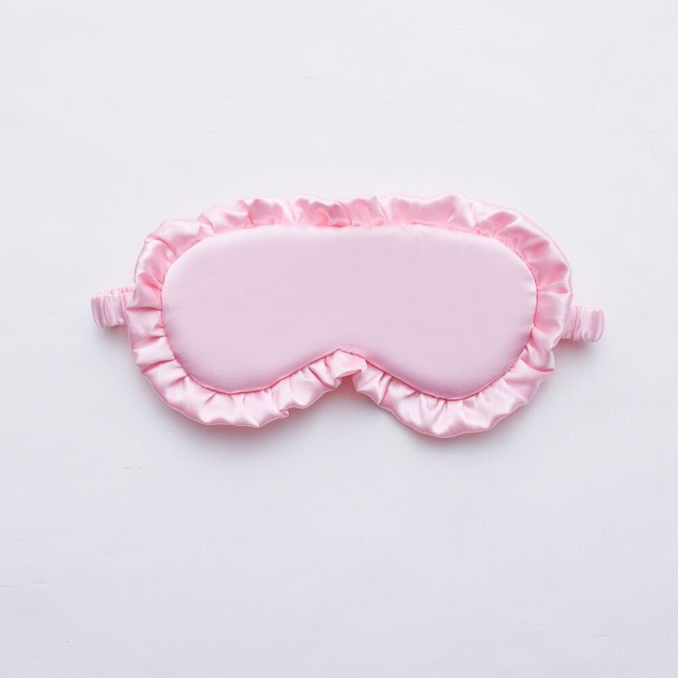 Blindfold Polyester Silk Sleeping Eye Mask Sleep Aid Eyepatch Lace Eye ...