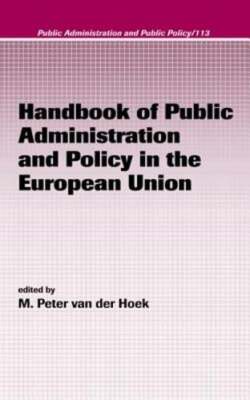 Handbook of Public Administration and Policy in the European Union: New ...
