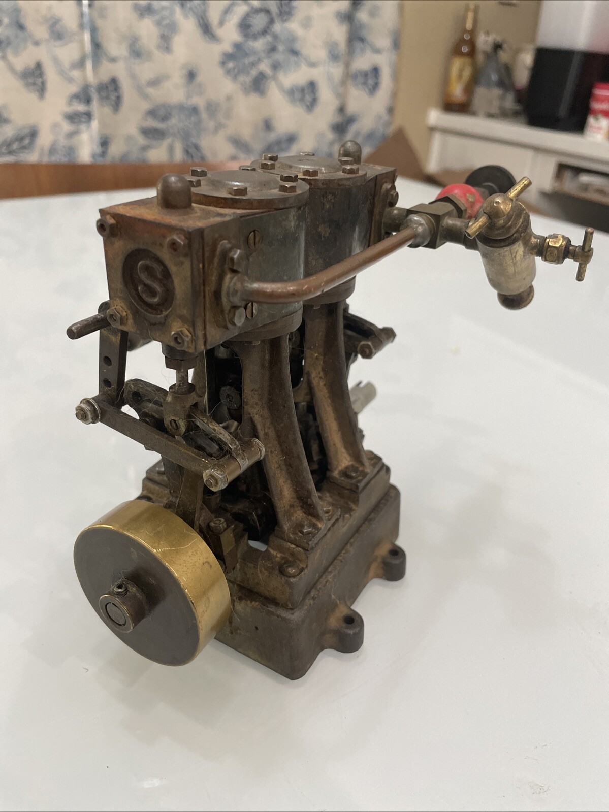 VINTAGE Stuart d10 Vertical steam engine turner display d-10 | eBay