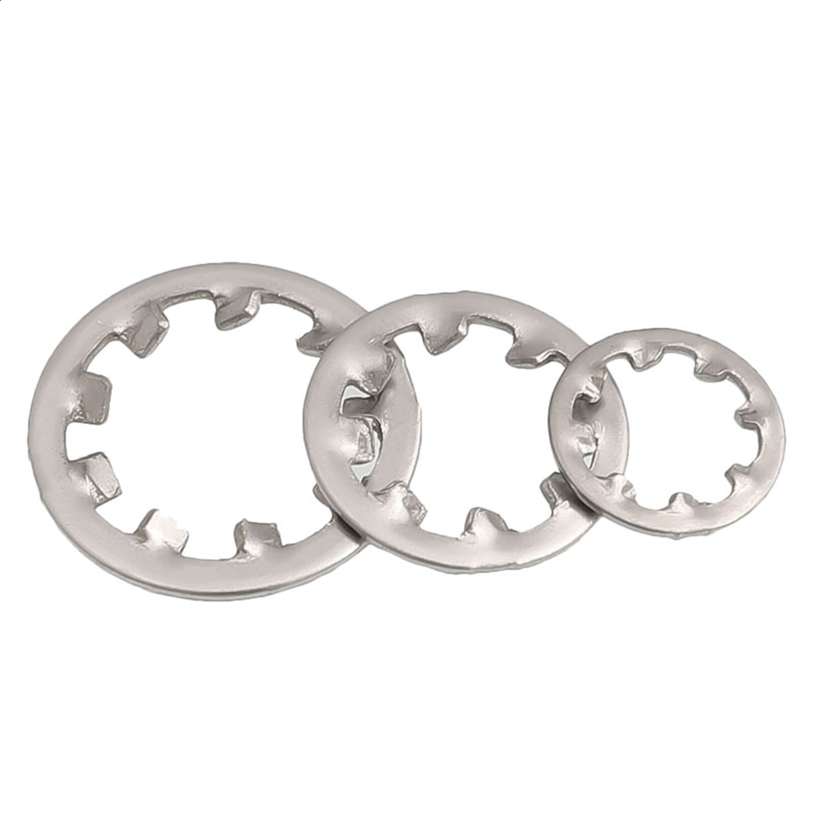 304 Stainless Steel Toothed Lock Washers With Internal Teeth M2 M3 M4 ...