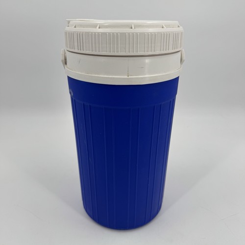Vintage Igloo 1/2 Gallon Blue Thermos Beverage Cooler Spout Camping | eBay