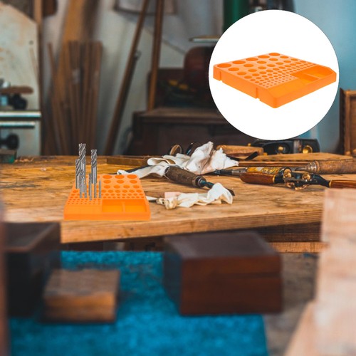 Milling Cutter Holder Drill Bit Storage Bits Organizer Plastic Rack | eBay