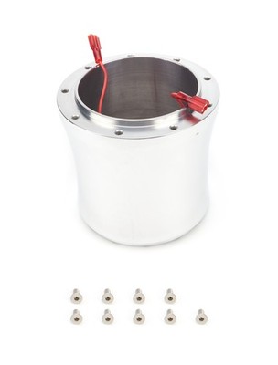 Lokar LOCB-22412 9 BOLT 3.5IN POLISHED ALUMINUM STEERING WHEEL HUB ...