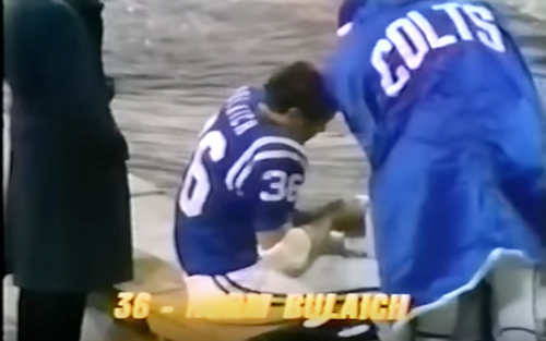 November 8, 1971 NFL Week 8 MNF Los Angeles Rams at Baltimore Colts TV ...