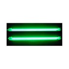 Logisys 12inch Dual Cold Cathode Fluorescent (CCFL) Lamp (Green ...