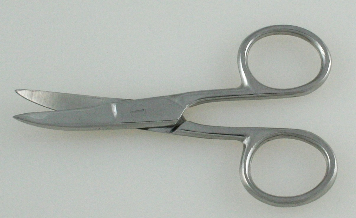 Nail Scissors 3.5" Curved Blades 2/Pack NEW Podiatry Tools SurgicalUSA ...