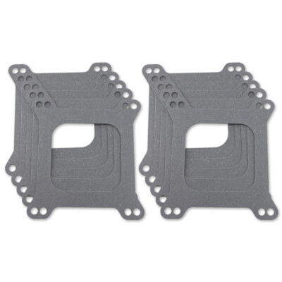 10pcs Holley Edelbrock Carb Base Flange Gasket Open Carburetor 4Barrel ...