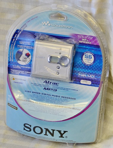 RARE FIND: Sony High Speed Net MD Minidsc Recorder, New in Open BOX | eBay