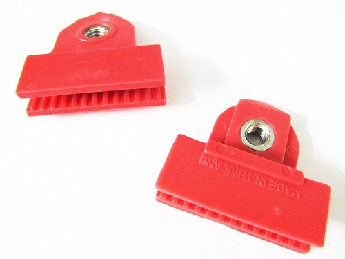 2x Red Door Glass Window Track Clips Pair Fits Toyota Tacoma Camry ...