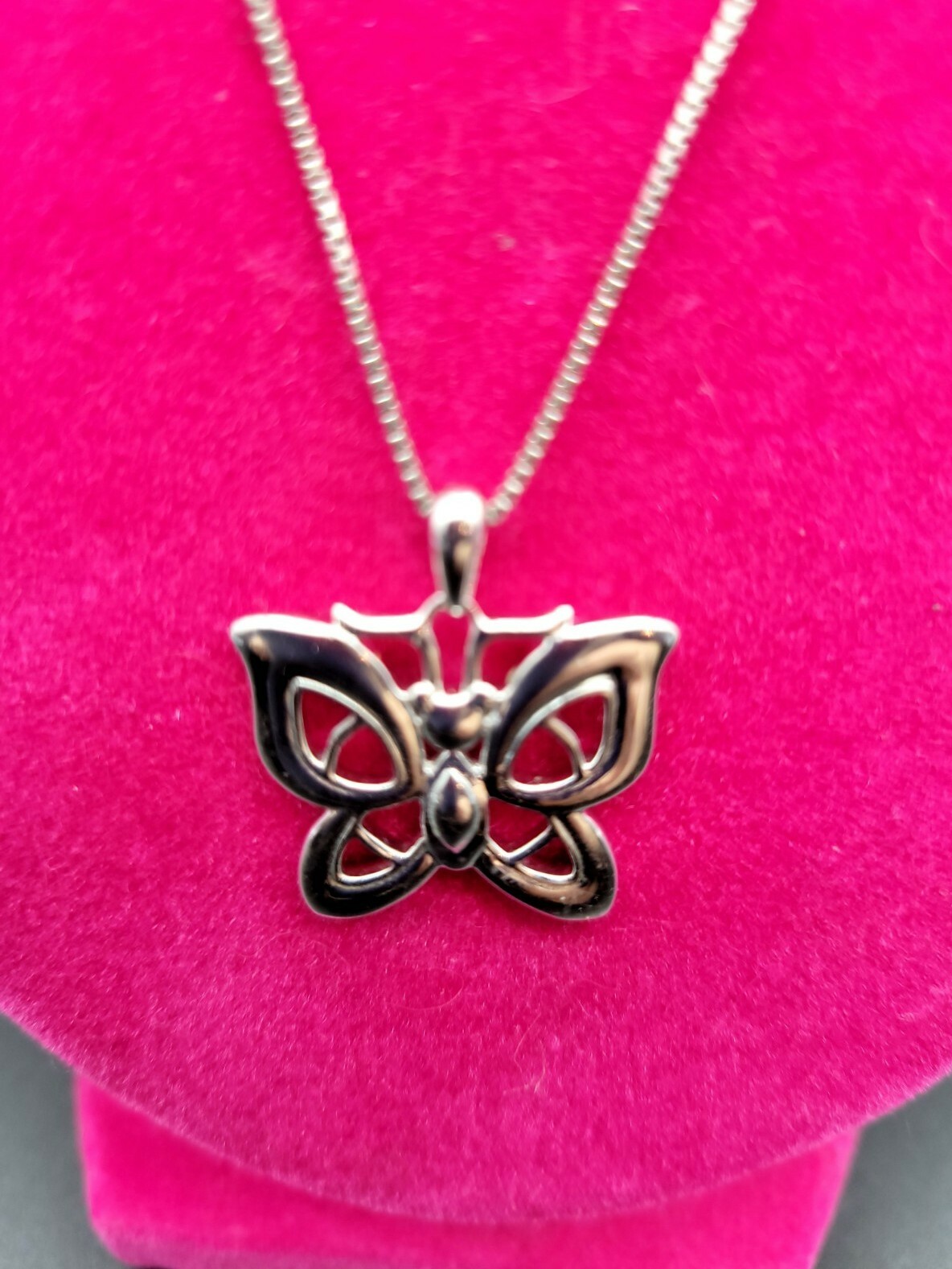 18” Thailand Sterling Silver Chain With Sterling Silv… - Gem