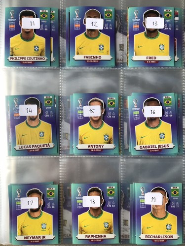 PANINI FIFA WORLD CUP QATAR 2022 STICKERS - PICK AND CHOOSE YOUR ...