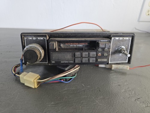Vintage Car Stereo Sears Roebuck AM/FM Cassette Player 260.500570 | eBay