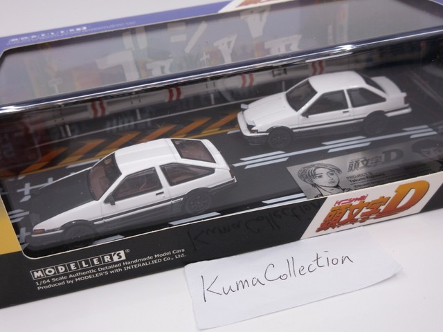 1 64 Modeler's Initial D Toyota SPRINTER Trueno Ae86 Takumi Fujiwara ...