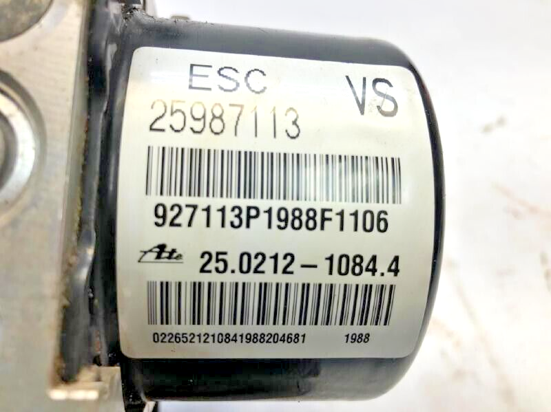 2009-2011 Chevy HHR ABS Anti-Lock Brake Pump Control Module Actuator ...