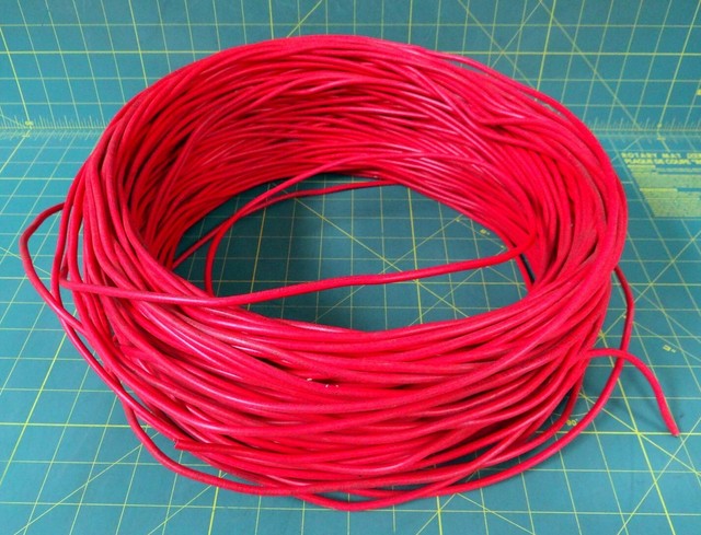 Genesis Cable Systems E175105 18 AWG 4C Cable - 50 Feet ' - Red- Take a ...
