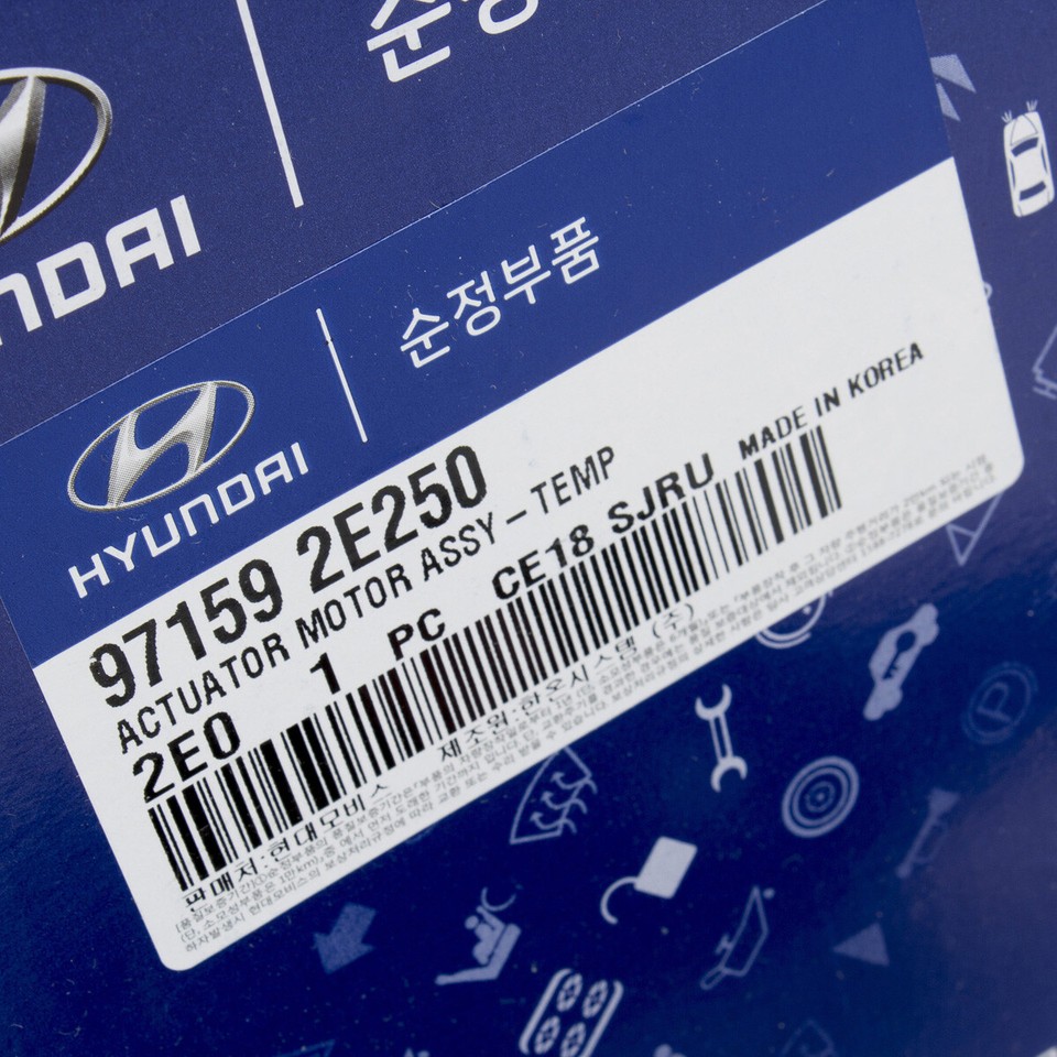 Genuine Actuator Motor FOR Hyundai 05-09 Tucson 2.0L 2.7L, 97159-2E250 ...