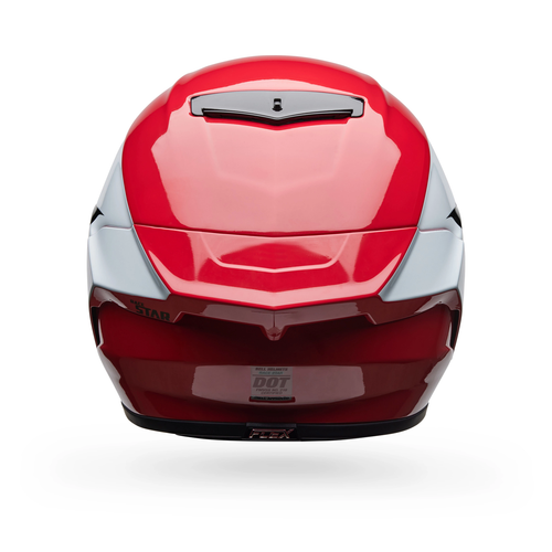 Bell Race Star DLX Flex Motorcycle Helmet Corsa Gloss Red/White Medium ...