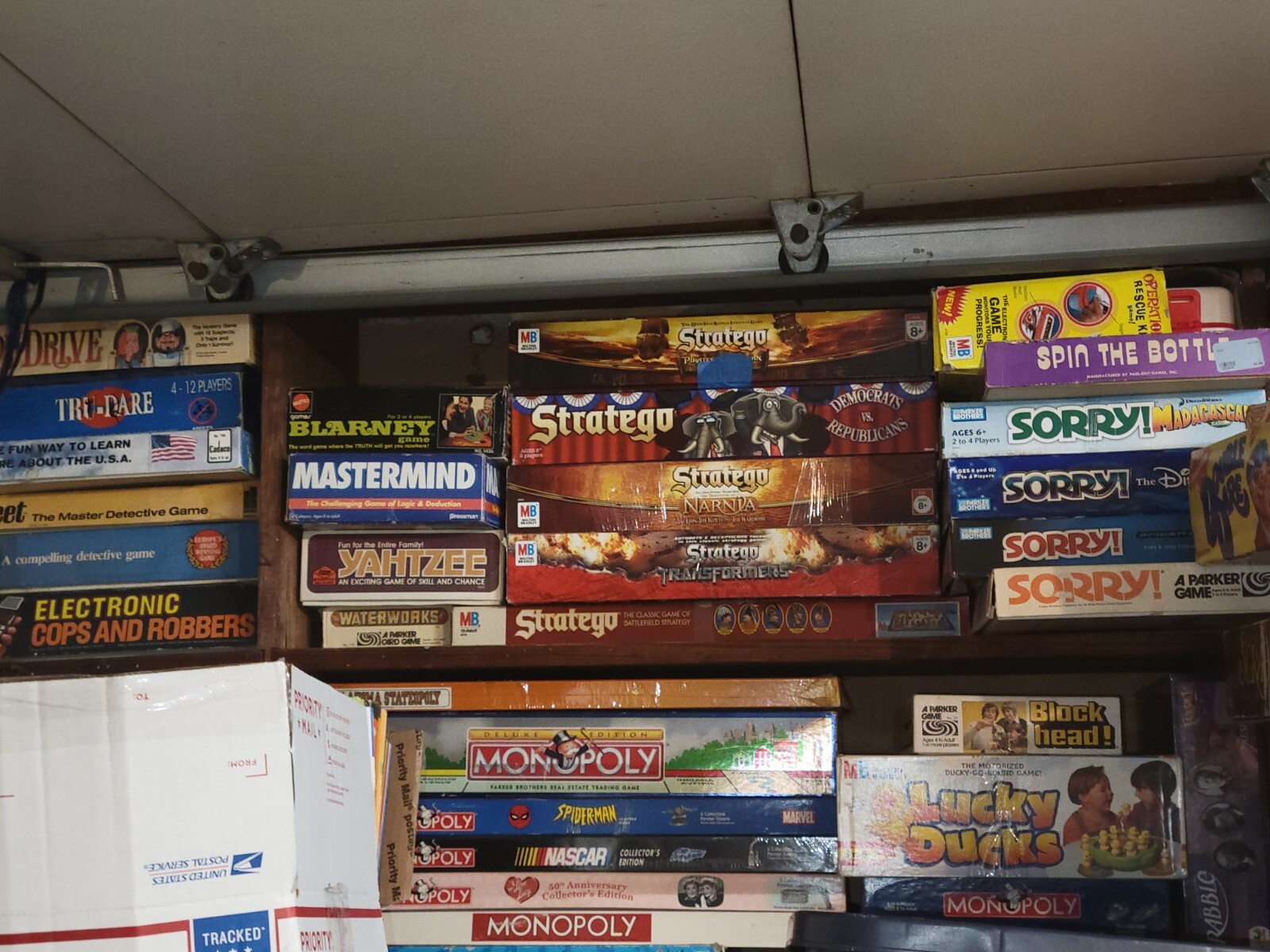 Vintage Board Game Collection Milton Bradley, Hasbro, Parker Bros huge ...