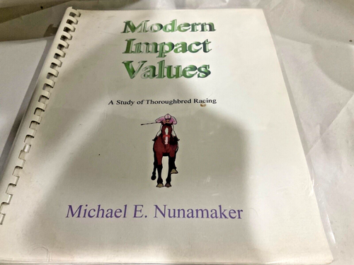 VTG thoroughbred horse racing handicapping manuals - Michael E ...