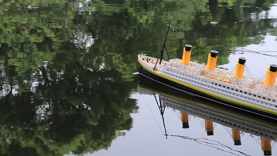 RC Remote Control 2.4G RTR 1/325 Titanic 32" Boat Yacht With Lights | eBay