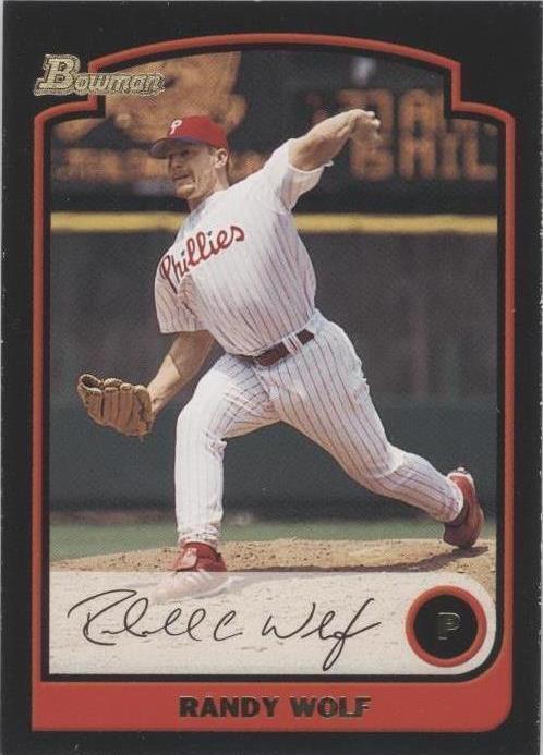 2003 Bowman - Randy Wolf #149 for sale online | eBay