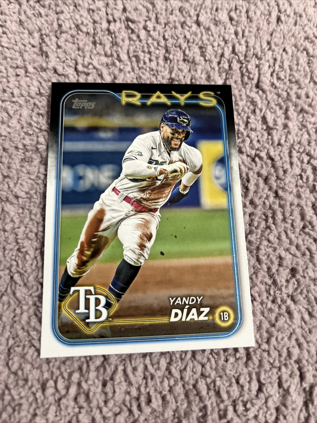 2024 Topps Series 1 #52 Yandy Diaz Tampa Bay Rays Baseball Card | eBay