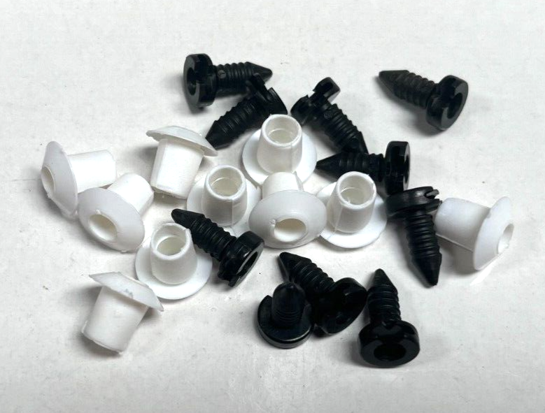 Land Rover Defender Door Card Panel Trim Clips MXC1800 x10 & MWC3136 ...
