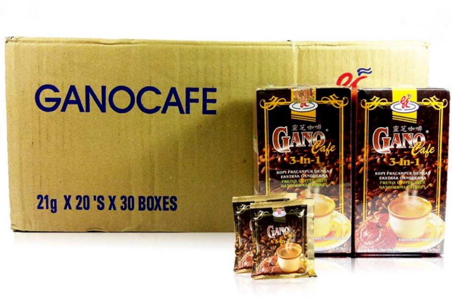 Gano Excel Cafe 3 in 1 Coffee Ganoderma Reishi Halal (10 Boxes) FREE ...
