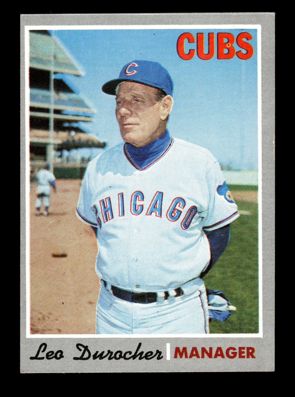 1970 Topps Baseball #291 Leo Durocher Manager Chicago Cubs | eBay