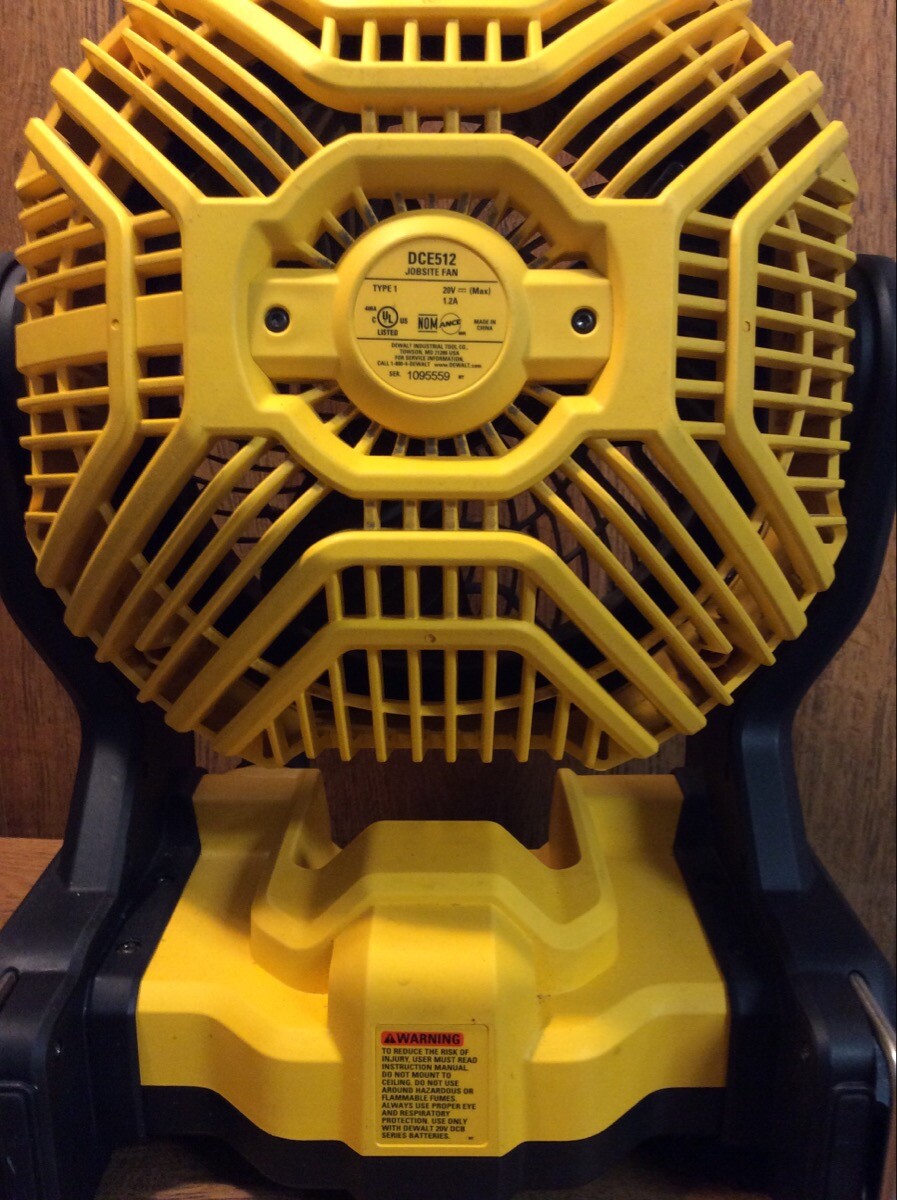 DEWALT DCE511B 11 inch Corded/Cordless Jobsite Fan for sale online | eBay