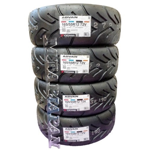 4x 165/55R12 Yokohama ADVAN A048 M Tires 12" for MINI from Japan Tire ...