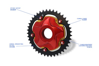 CUSH DRIVE HUB FLANGE CNC RACING MV AGUSTA STRADALE 800 2015 | eBay
