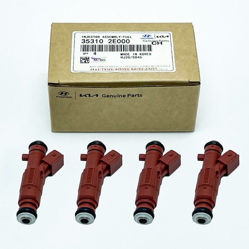 4PCS Genuine Fuel Injector 35310-2E000 For 2011-2017 Hyundai Kia Soul 1 ...