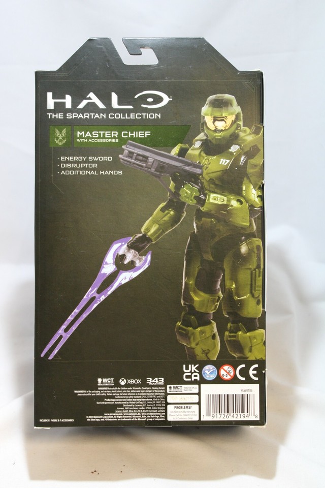 Steve Downes Signed Wallgreens Ex. HALO Master Chief Figure Autographed ...